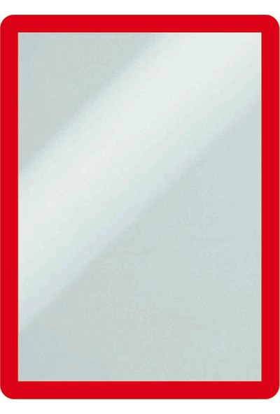 DirektAl Arkası Yapışkanlı Çerçeve Kapakları Mıknatıslı-Duyuru Çerçevesi-Kırmızı DirektAl Arkası Yapışkanlı Çerçeve Kapakları Mıknatıslı-Duyuru Çerçevesi-Kırmızı