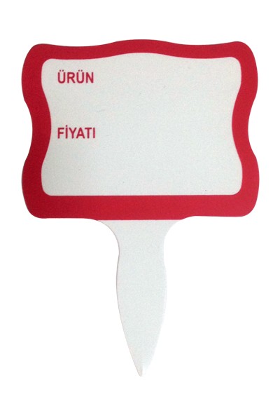 Simge Yapı Dekorasyon Silinebilir Bakliyat Şarküteri Vb. Etiketliği 25 Adet