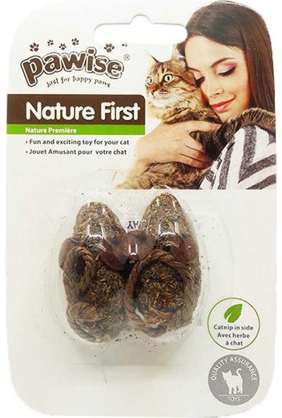 Pawise Catnipli Fare Kedi Oyuncağı 2'li