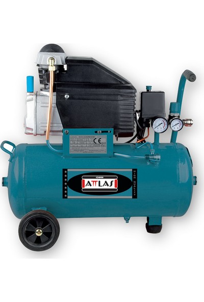 Attlas Star Profesyonel Monofaze Yağlı Kompresör 25C 25Lt 2Hp Attlas Star Profesyonel Monofaze Yağlı Kompresör 25C 25Lt 2Hp