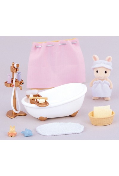 Sylvanian Families Banyo ve Duş Seti Sylvanian Families Banyo ve Duş Seti