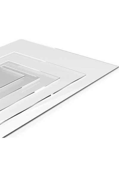 Kıraç Şeffaf Pleksi Levha 2.8Mm (100Cmx100Cm)
