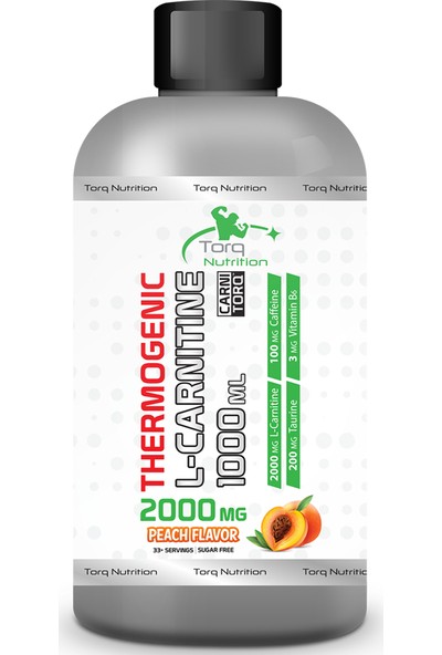 Torq Nutrition Thermogenic L Carnitine 2000 Mg 1000 Ml 33 Servis