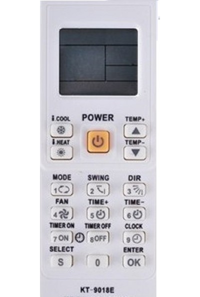 Briscool Universal Kt-9018E A/C Akıllı Klima Kumandası + Pil Briscool Universal Kt-9018E A/C Akıllı Klima Kumandası + Pil