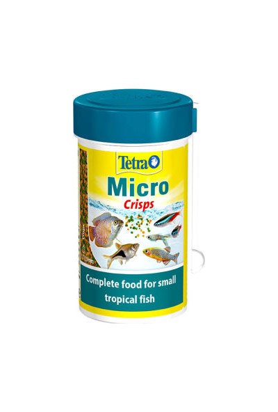 Tetra Micro Crisps Ekstra Küçük Tropikal Balık Yemi 39 gr / 100 ml Tetra Micro Crisps Ekstra Küçük Tropikal Balık Yemi 39 gr / 100 ml