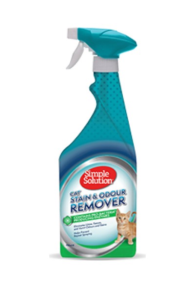 Simple Solution Kediler İçin Leke ve Koku Giderici Sprey 750 ml Simple Solution Kediler İçin Leke ve Koku Giderici Sprey 750 ml