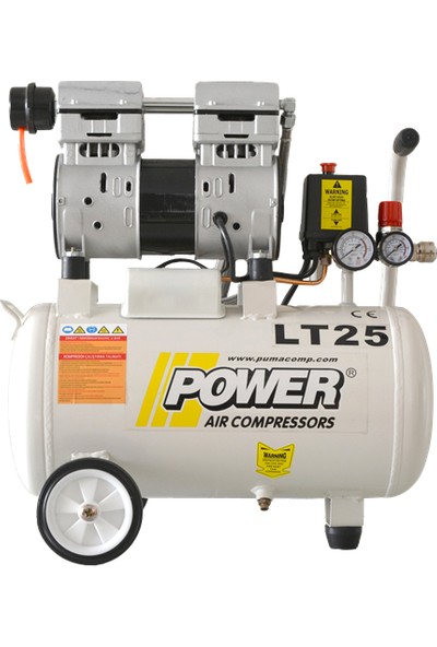 Power Sessiz Ve Yağsız Kompresör 24 Lt Power Sessiz Ve Yağsız Kompresör 24 Lt