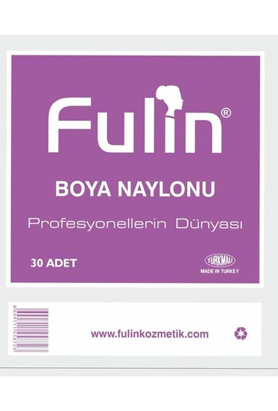 Fulin Boya Naylonu 30Lu - Tek Kullanımlık Boya Önlüğü