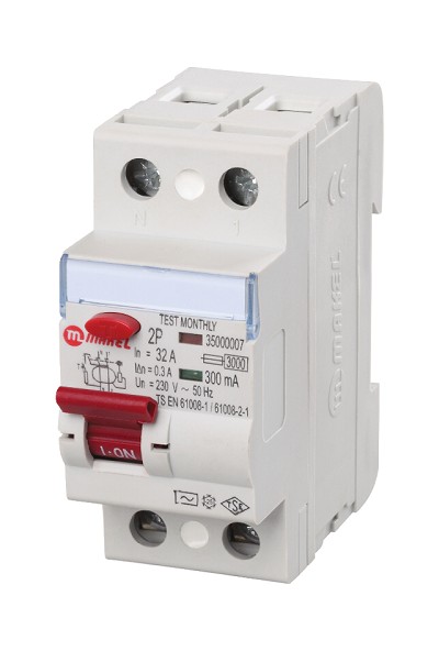 Makel 2X63A 300Ma Kaçak Akım Koruma Şalteri Makel 2X63A 300Ma Kaçak Akım Koruma Şalteri