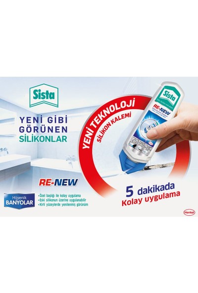Sista Renew Silikon Kalemi 100Ml