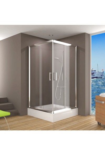 Vip Duşakabin - Kare Duşakabin 120X120