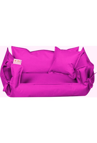 Armutland Pufumo Kedi Köpek Yatağı-Minderi Pembe