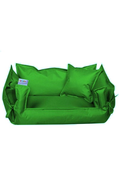 Armutland Pufumo Kedi Köpek Yatağı-Minderi Yeşil