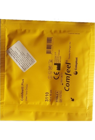 Coloplast (03110) Comfeel Plus Ülser Yara Örtüsü 10 x 10 ( 10 Adet )