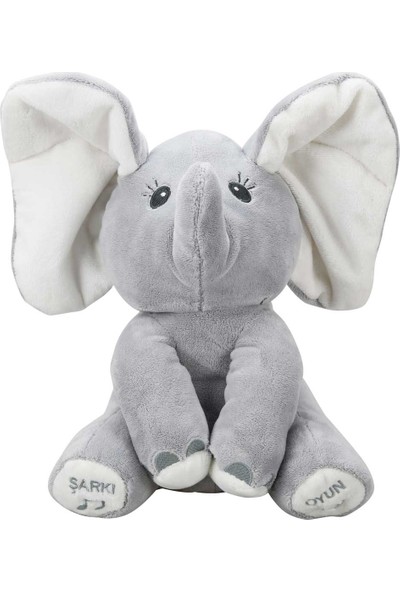 Babycim Cee Ee Oyuncu Fil - Beyaz Kulak