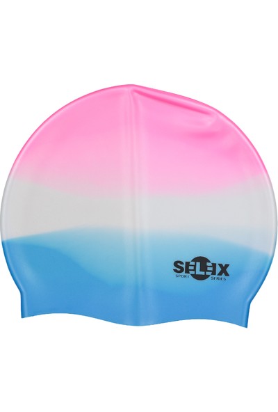 Selex MSC100 Gökkuşağı Silikon Yüzücü Bonesi