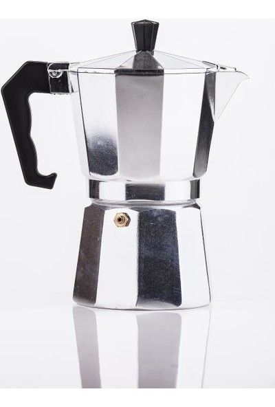Coffettiera Moka Pot Espresso Makinası 3 Kişilik Çelik