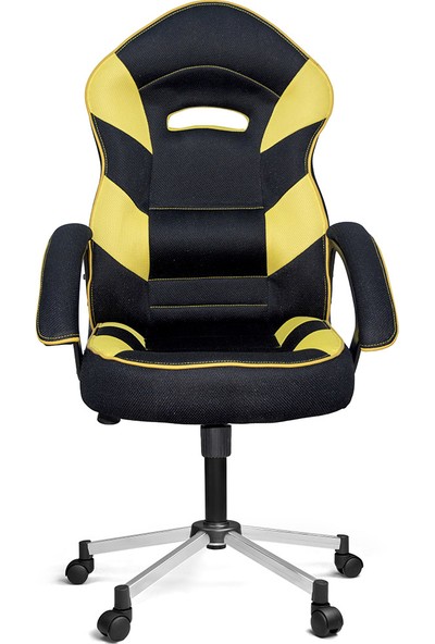 Üreten Burada Zebra Sport Oyuncu Yönetici Koltuğu Krom Ayak Sarı Üreten Burada Zebra Sport Oyuncu Yönetici Koltuğu Krom Ayak Sarı