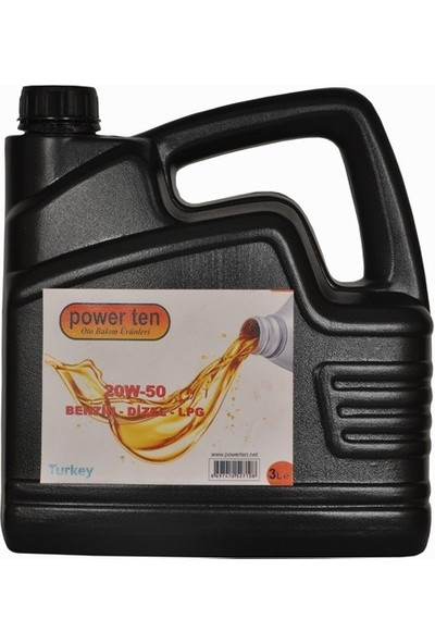 Powerten Benzin-Dizel-Lpg Powerten Benzin-Dizel-Lpg