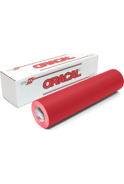 Kıraç Oracal 641 Seri Mat Kırmızı Yapışkanlı Folyo (126cmx1mt) Kıraç Oracal 641 Seri Mat Kırmızı Yapışkanlı Folyo (126cmx1mt)