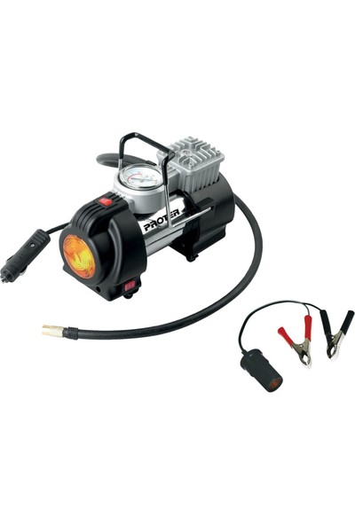 Proter Pr 242 Dc Lastik Şişirme Mini Kompresör Proter Pr 242 Dc Lastik Şişirme Mini Kompresör