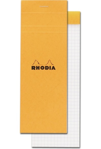 Rhodia Kareli Blok 7.4X21Cm - 80 Gram - 80 Yaprak Rhodia Kareli Blok 7.4X21Cm - 80 Gram - 80 Yaprak