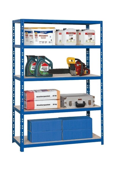 Regalux Xl Depo Metal Raf Seti Mavi 5 Raflı 33204782700