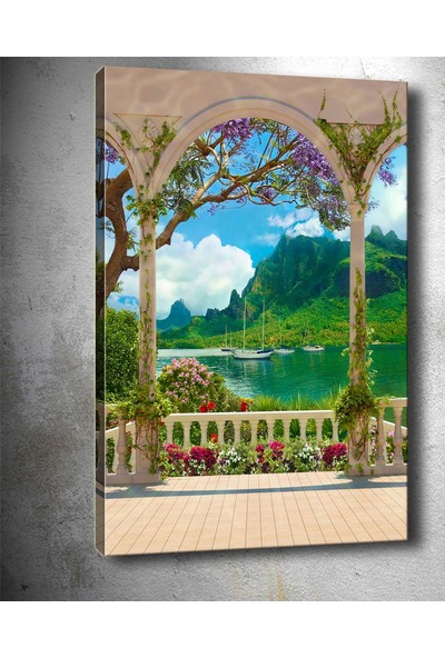 Tablocenter Manzara Kanvas Tablo 30 x 40 cm