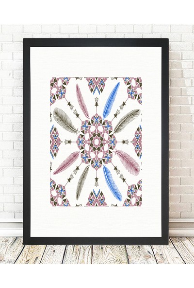 Tablo center Siyah Çerçeveli Tablo - 24x29cm Tablo center Siyah Çerçeveli Tablo - 24x29cm