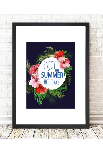 Tablo center Siyah Çerçeveli Tablo - 24x29cm Tablo center Siyah Çerçeveli Tablo - 24x29cm