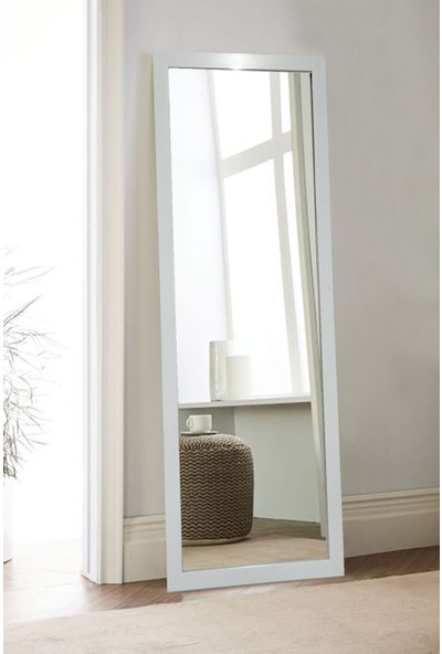 Tablo Center 37x97cm Beyaz Çerçeveli Boy Aynası
