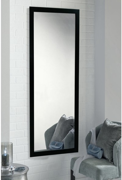 Tablo Center 37x97cm SiyahÇerçeveli Boy Aynası
