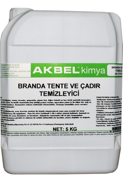 Akbel Branda Tente Ve Çadır Temizleyici 5 kg