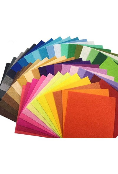 Toptandan Farklı Renklerde 10 Adet 25X25 Cm İnce Keçe Paketi Toptandan Farklı Renklerde 10 Adet 25X25 Cm İnce Keçe Paketi