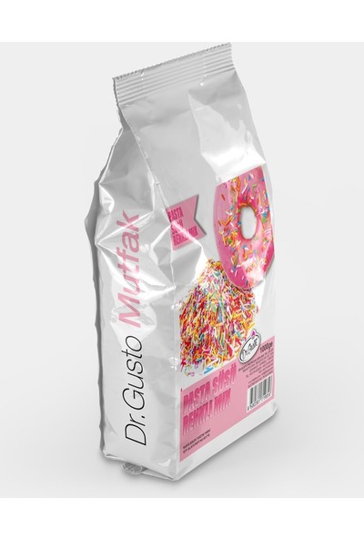 Dr Gusto Pasta Süsü Renkli 1 Kg. Dr Gusto Pasta Süsü Renkli 1 Kg.