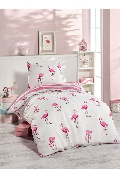 Eponj Home Junior Nevresim Seti Tek Kişilik Maylin Pembe Eponj Home Junior Nevresim Seti Tek Kişilik Maylin Pembe