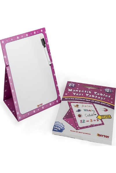 DF Toys Manyetik Tablet Yazı Tahtası Kız DF Toys Manyetik Tablet Yazı Tahtası Kız
