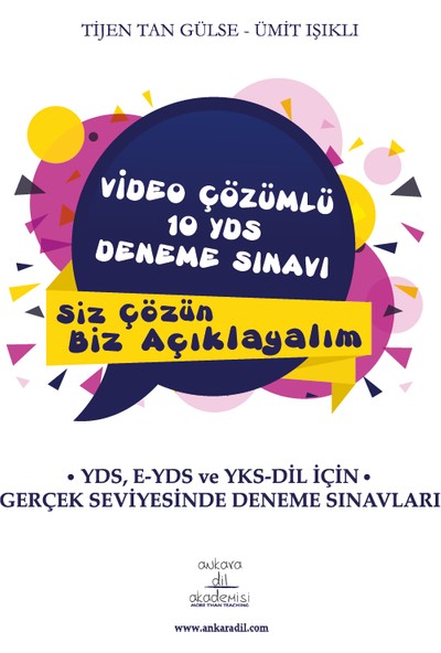 Video Çözümlü 10 YDS Deneme Sınavı