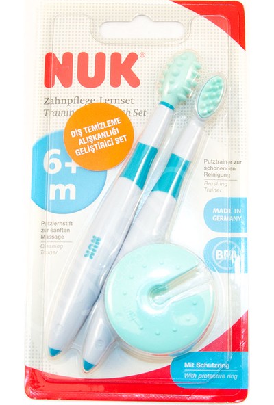 Oral Motor Stimulasyon Fırça Seti (Nuk)