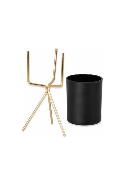 Tuğra Hediye Vazo Metal Ayaklı