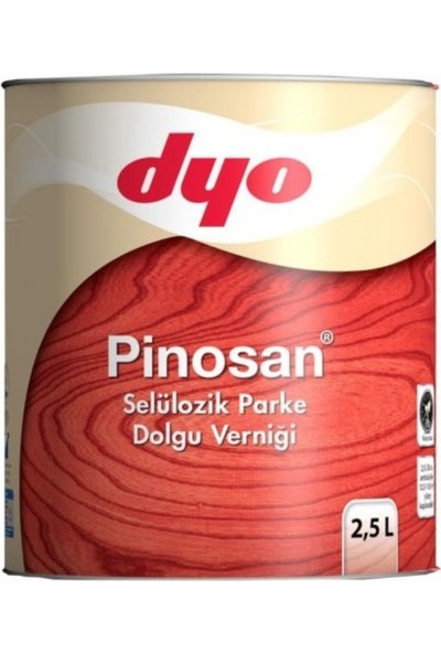 Dyo Pinosan Selülozik Parke Dolgu Verniği 2.5 Lt Dyo Pinosan Selülozik Parke Dolgu Verniği 2.5 Lt