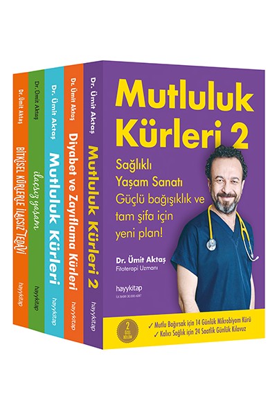 Ümit Aktaş Sağlıklı Beslenme Seti (5 Kitap Takım) - Ümit Aktaş Ümit Aktaş Sağlıklı Beslenme Seti (5 Kitap Takım) - Ümit Aktaş
