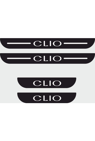 Appcity Renault Clio Plastik Kapı Eşiği Appcity Renault Clio Plastik Kapı Eşiği