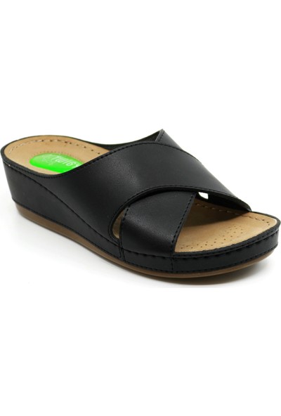 Twigy Sena Çapraz Topuk Dikeni Özellikli Kadın Terlik