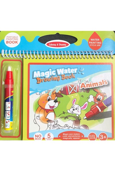 Magic Water Sihirli Boyama Kitabı Hayvanlar Alemi Magic Water Sihirli Boyama Kitabı Hayvanlar Alemi