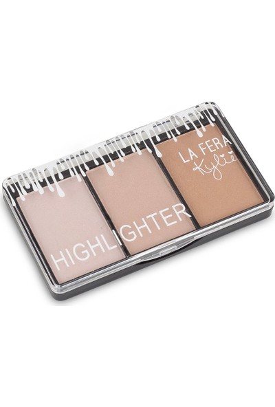 La Fera Kylie Highlighter 3' lü Aydınlatıcı No 1