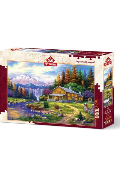 Art Puzzle Dağlarda Günbatımı 1000 Parça Puzzle