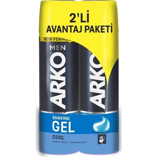 Arko Men Cool Tıraş Jeli 200 ml 2'li set 2 X 200 ml Fiyatı