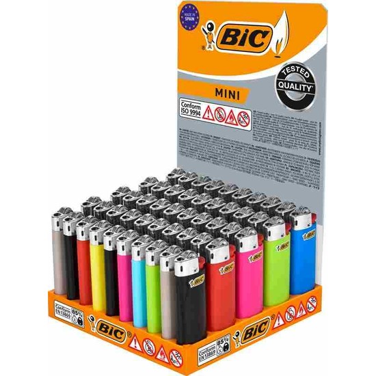 Bic Çakmak J5 Mini 50'li Karışık 807972 Fiyatı - Taksit Seçenekleri