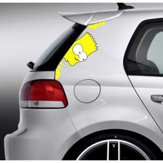 Stickermarket Simpson Araba Sticker Fiyatı - Taksit Seçenekleri